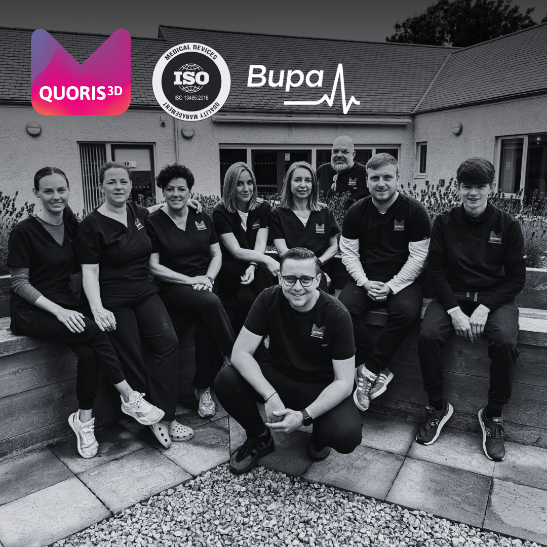 Quoris3D Achieves Bupa Dental Lab Accreditation and ISO 13485:2016 Cer